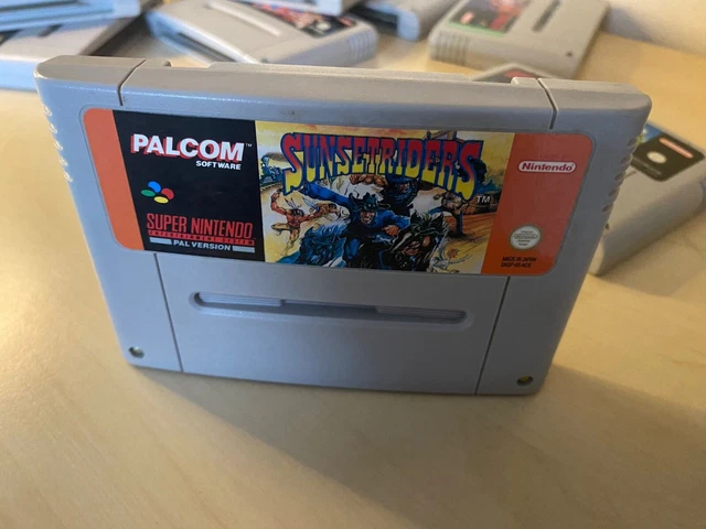 SUNSET RIDERS SUPER Nintendo SNES Modul -Sehr Guter Zustand- Pal 100% ...