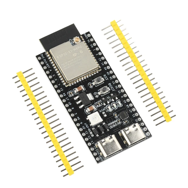 ESP32-S3 N16R8 N8R2 Dual Type-C WIFI Bluetooth Development Board w/ Antenna Base £8.39 - PicClick UK