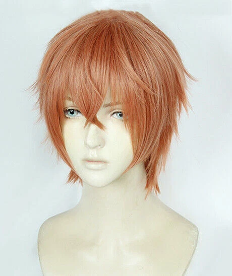 COMPTE TENU DE Mafuyu Satou Cosplay Costume perruque Orange courte ...
