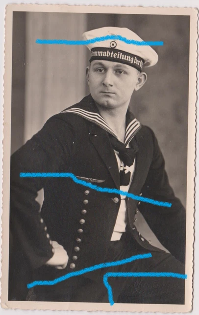 PORTRAIT KRIEGSMARINE MATROSE Stralsund WK2 EUR 15,00 - PicClick DE