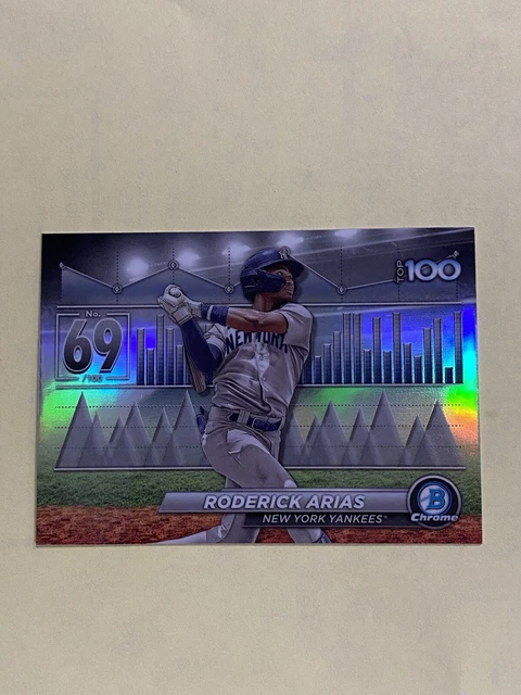 2024 BOWMAN SCOUTS Top 100 Roderick Arias New York Yankees #BTP-69 EUR ...