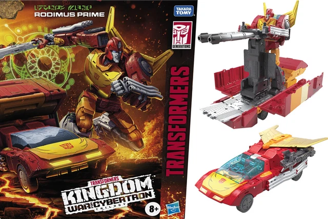 TRANSFORMERS KINGDOM WAR Cybertron WFC-K29 Rodimus Premières Deluxe ...
