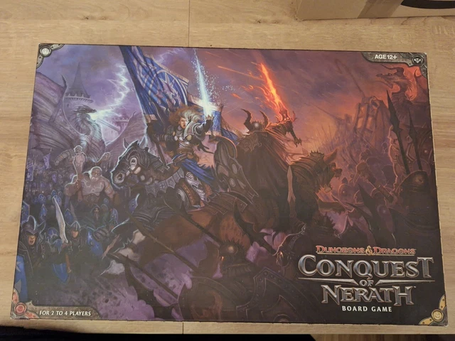 DUNGEONS & DRAGONS: Conquest of Nerath Board Game by Hasbro (COMPLETE ...