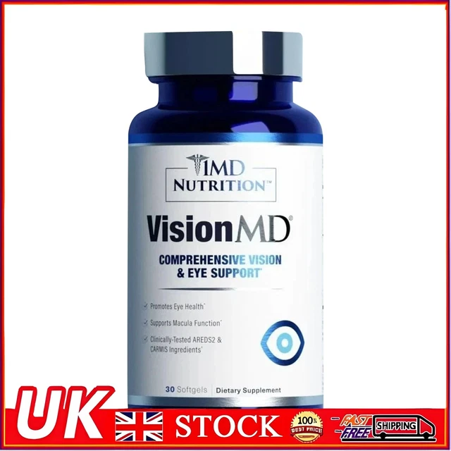 1MD NUTRITION VISION MD Eye Vitamin CARMIS - Eye Supplement - 30 ...