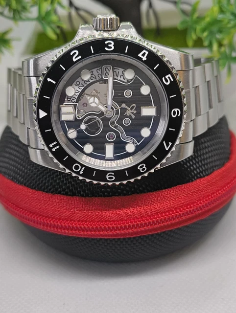 CUSTOM BUILD SEIKO TMI NH35 Mod Watch - “The Hollowman" - Limited ...