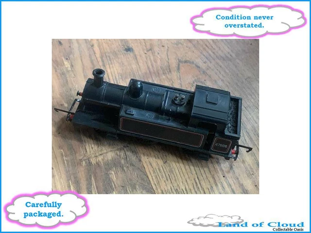 TRI-ANG R52-PO67 CLASS 3F 0-6-0T 47606 OO Gauge Tank Locomotive £27.99 ...