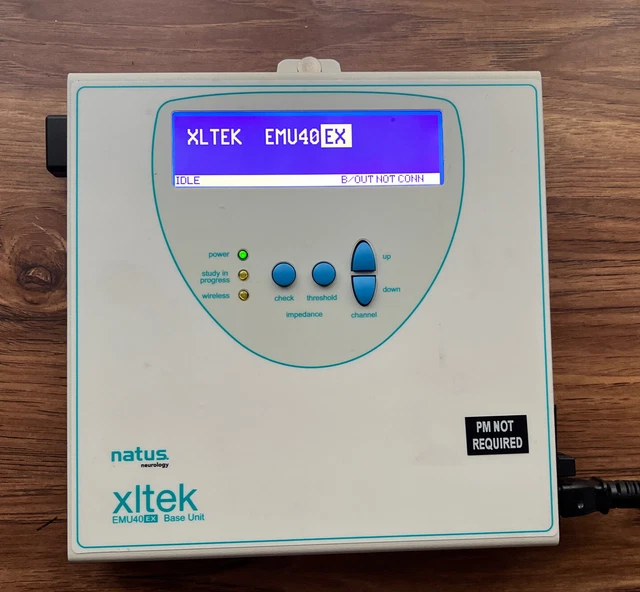 NATUS XLTEK EMU40EX Base Unit Sleep EEG System *Excellent* $89.00 ...