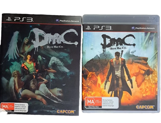DEVIL MAY CRY Limited Edition Slip Cover PS3 Fair Condition AUS ...