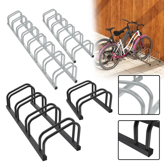 2/4/6/8 RÄDER FAHRRADSTÄNDER Fahrrad Rad Verzinkt Aufstellständer Fahrradhalter EUR 17,39 ...
