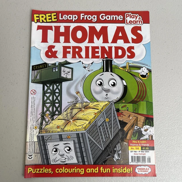 THOMAS THE TANK Engine & Friends Magazine Comic No. 108 25 Feb - 09 Mar ...