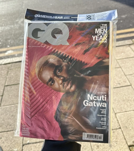 GQ MAGAZINE DEC 2023 Ncuti Gatwa Cover + Men Of The Year + Kim ...