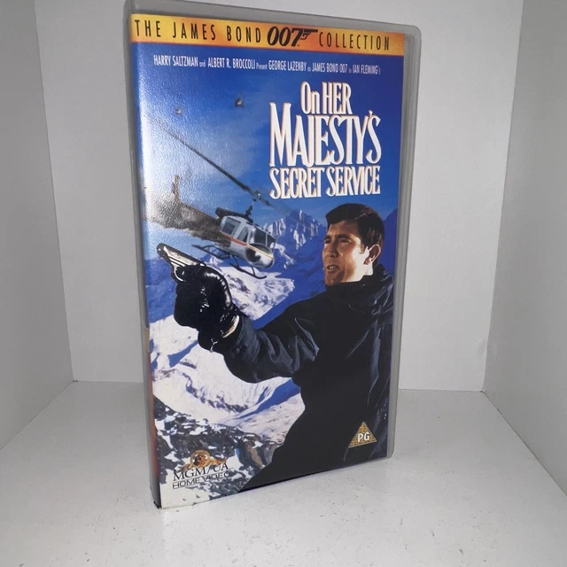 JAMES BOND 007 Collection VHS On Her Majesty's Secret Service £2.99 - PicClick UK