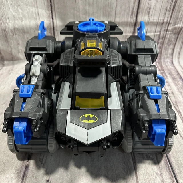MATTEL BATMAN BATBOT Transforming Rolling Robot Working 2013 BFT56 ...