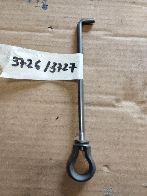 TIGE OU TIRETTE de décendrage de grille de fond Godin modèle 3726 /3727 ...