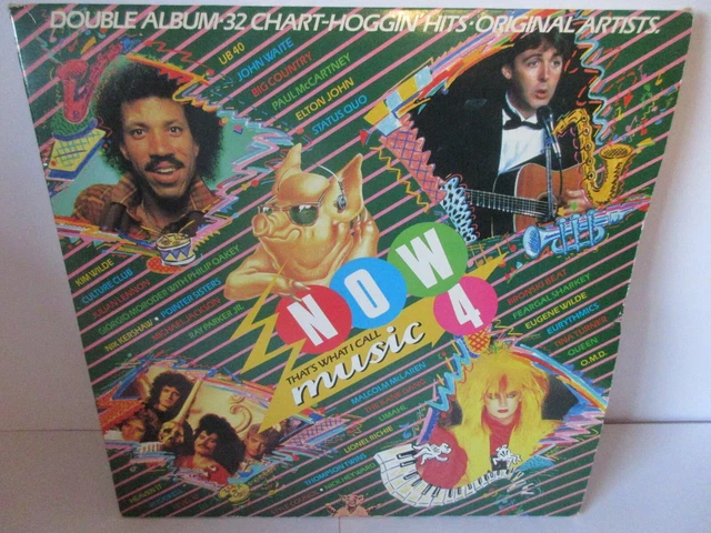 NOW THAT'S WHAT I CALL MUSIC 4 Vinyl Record Double LP Album 32 Hits ...