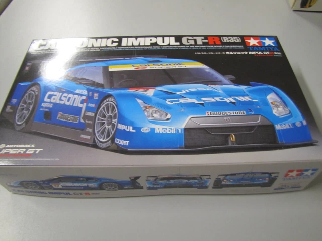 TAMIYA 1/24 N° 312 Sports Car Series Auto Calsonic Impul Gt-R R35 ...