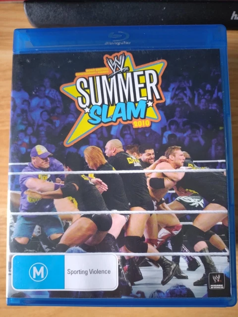 WWE SUMMERSLAM 2010 - blu-ray - John Cena, Bret Hit Man Hart £7.99 ...