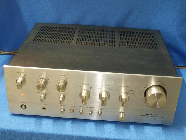 ONKYO A-7 STEREO Verstärker Vintage Vollverstärker ( 70er Jahre ) mit Funktion ! EUR 599,00 ...