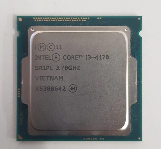 INTEL CORE I3-4170 Processor 3M Cache, 3.70 GHz SR1PL LGA1150 CPU inc ...