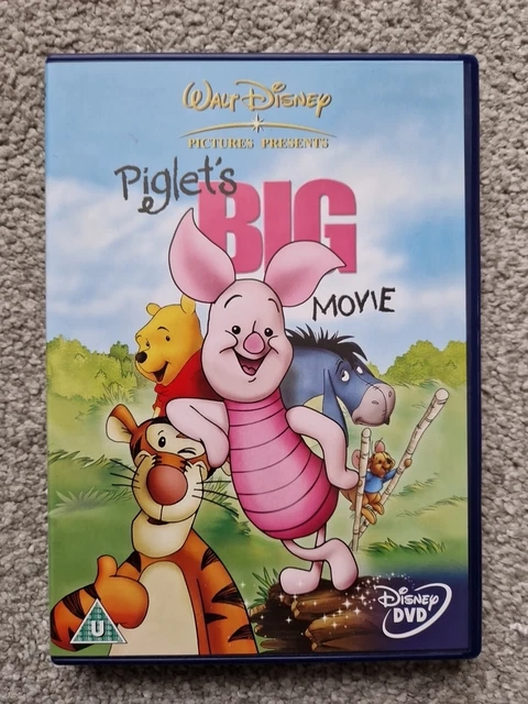 PIGLET'S BIG MOVIE Dvd Film - Walt Disney - Winnie The Pooh £3.49 ...