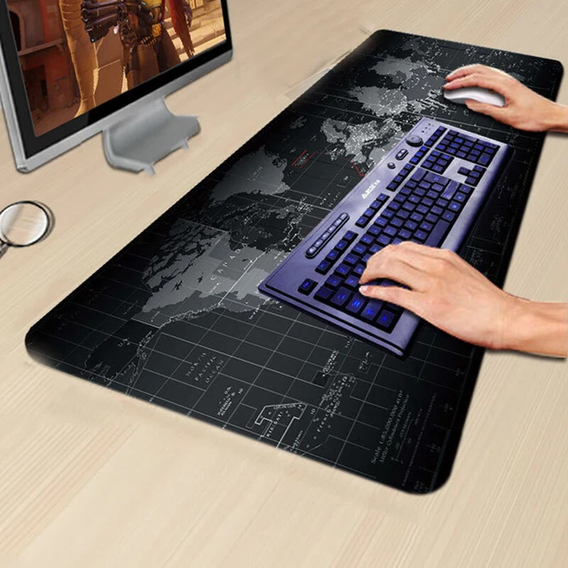 EXTRA LARGE SIZE Gaming Mouse Pad Desk Mat Anti-slip Keyboard Desk ...