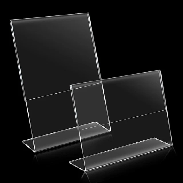 SUPPORT ACRYLIQUE TRANSPARENT pour l'affichage des billets et des ...
