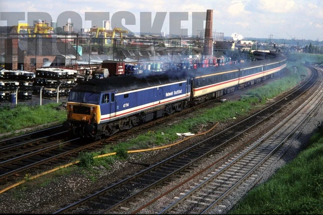 35MM SLIDE BR British Rail Diesel Loco Class 47 47714 St Andrews 1993 ...