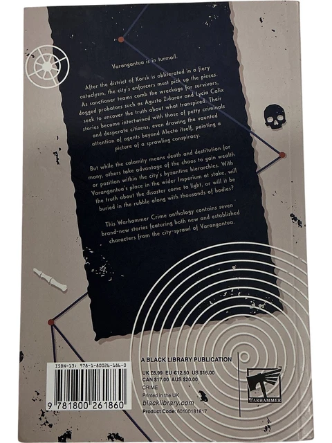 WARHAMMER 40K THE Vorbis Conspiracy Crime Anthology Book 6193 £9.99 ...