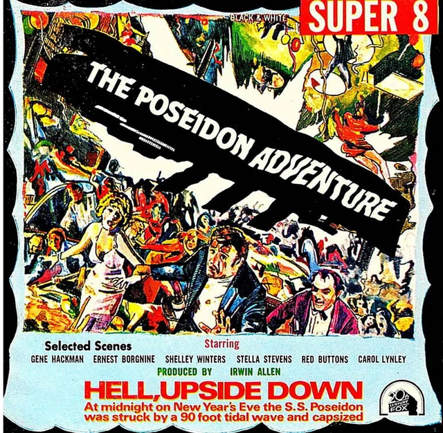 THE POSEIDON ADVENTURE 1972 Super 8 Colour Sound 400Ft 8Mm Film Cine £ ...