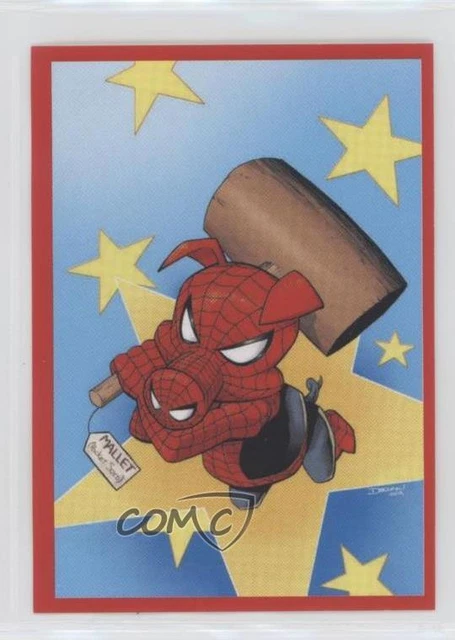 2023 PANINI SPIDER-MAN 60th Anniversary Stickers Spider-Ham #165 e6j £3 ...