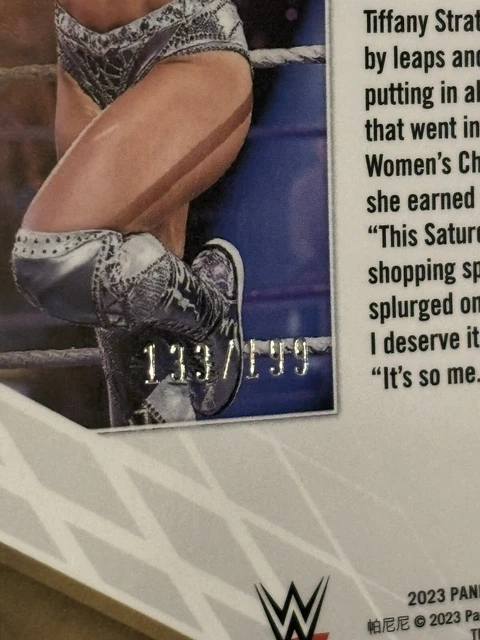 2023 WWE TIFFANY STRATTON 133/199 Chronicles Phoenix ROSA #304 Tiffy ...