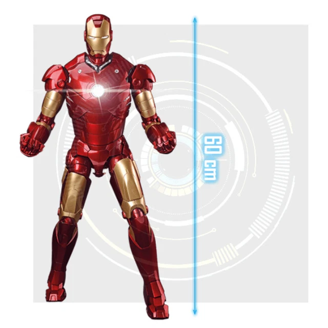 PARTS OF TONY Stark's mythical Mark III armor Iron Man 60cm Altaya ...