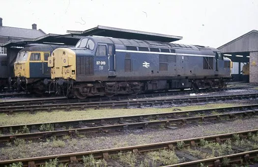 Original Colour Slide Of 37013 Br Class 37 Diesel Loco £2 25 Picclick Uk