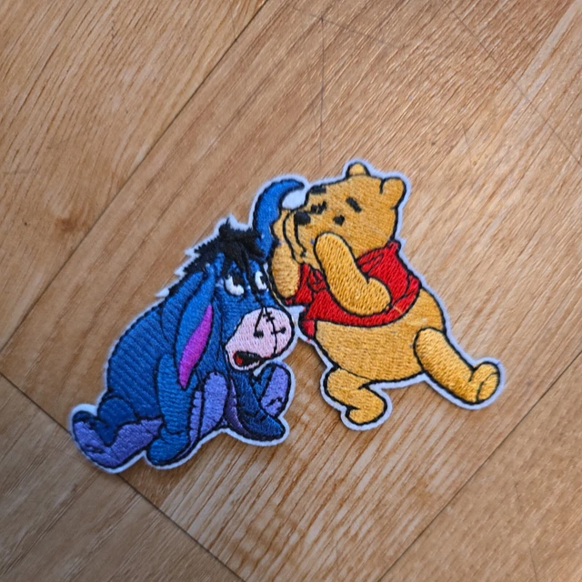 DISNEY WINNIE THE Pooh Patch Embroidered Badge Iron On/Sew On £0.99 ...