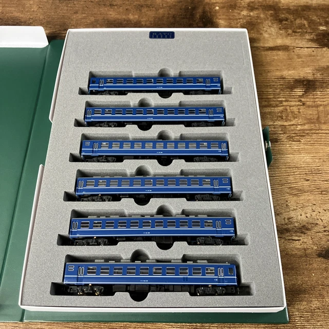 KATO N GAUGE Blue Train Passenger 6 piece set £1.16 - PicClick UK