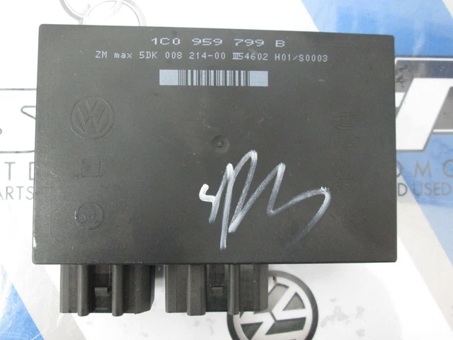 VW GOLF MK4 Bora Comfort Control Module ECU - 1C0 959 799 B - INDEX 008 ...
