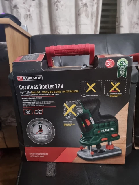 PARKSIDE CORDLESS ROUTER 12v POFA 12 B3 Bare Unitt. EUR 52,41 - PicClick FR