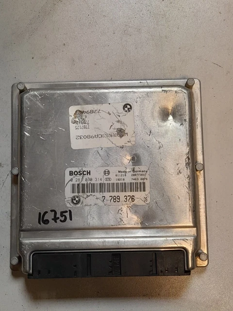 CALCULATEUR MOTEUR D'ORIGINE BMW ECU 0281010314 / 7789376 EUR 30,00 - PicClick FR