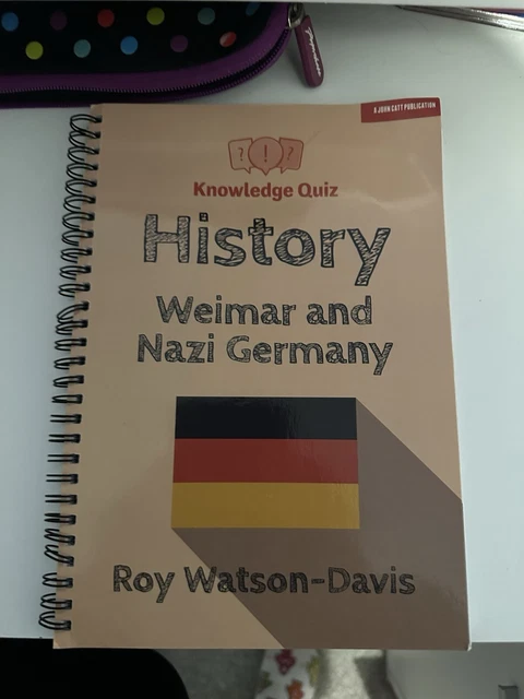 KNOWLEDGE QUIZ: HISTORY - Weimar and Nazi Germany by Roy Watson £5.00 ...
