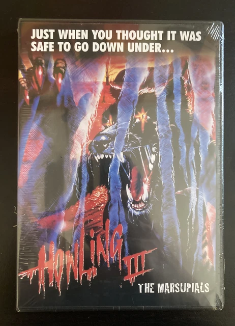 THE HOWLING III 3 The Marsupials DVD 1987 Totalmente Sellado Raro Culto ...