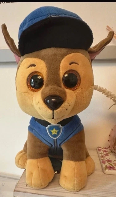PAW PATROL CHASE Ty Soft Toy Plush £8.64 - PicClick UK