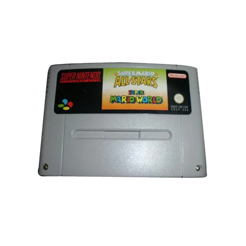 SUPER MARIO ALL Star + Super Mario World SNES (SP) (PO3749) £29.07 ...