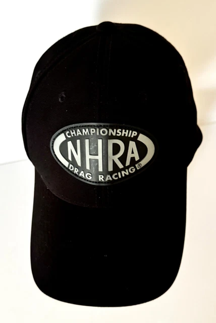 CHAMPIONSHIP NHRA DRAG Racing Ball Cap Official NHRA Black £22.13 ...