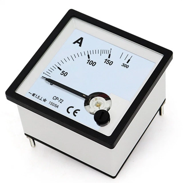 CLEAR SCALE AND accurate indication AC ammeter with responsive pointer ...