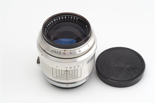 CARL ZEISS JENA F.Contax 2/8.5cm Sonnar Red T EUR 414,42 - PicClick FR