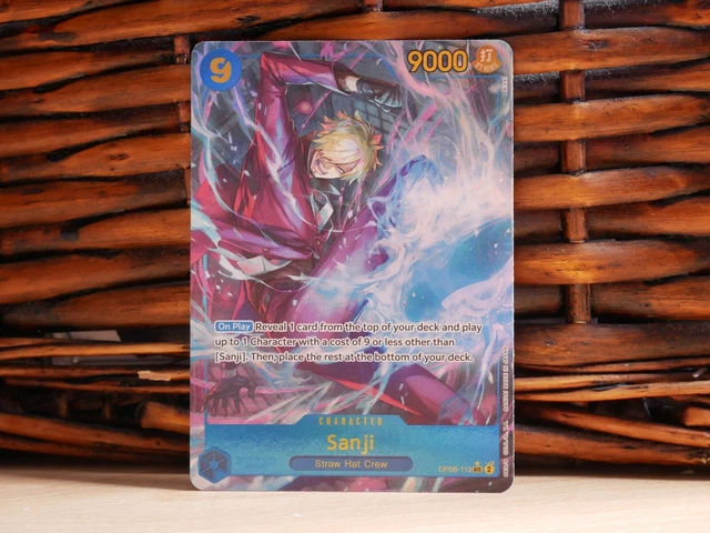 ONE PIECE SANJI OP06-119 SEC ALT | OP06 Wings of the Captain | 2024 EUR 58,37 - PicClick IT