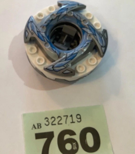 LEGO NINJAGO SPINNER white and silver part 2174 £2.60 - PicClick UK