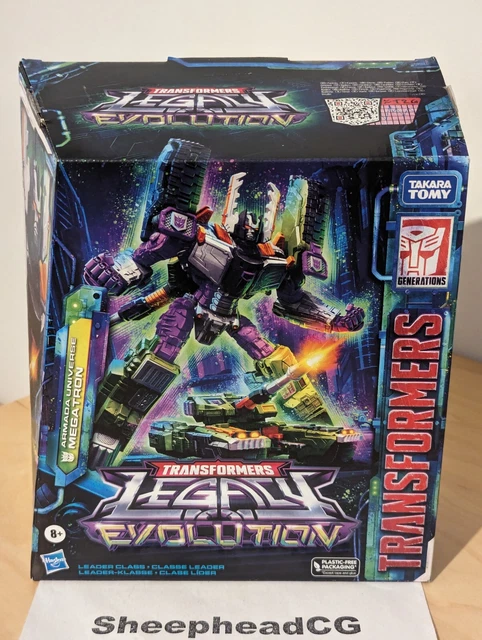 FIGURINE ARTICULÉE MÉGATRON Transformers Legacy Evolution Leader Armada ...