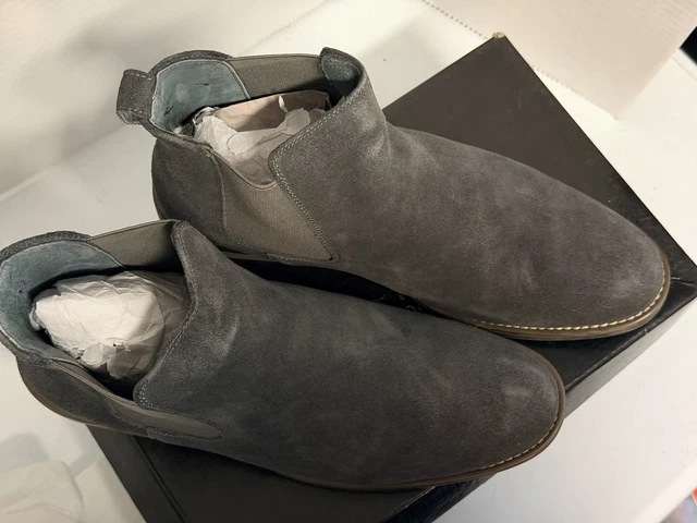 BRUNO MARC HEATHER Grey Chelsea Boots US Men's Size 11 Brand New ...