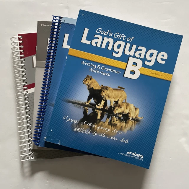 ABEKA LANGUAGE B Work-text, Answer Key, Language Arts 5, Teacher Quiz ...